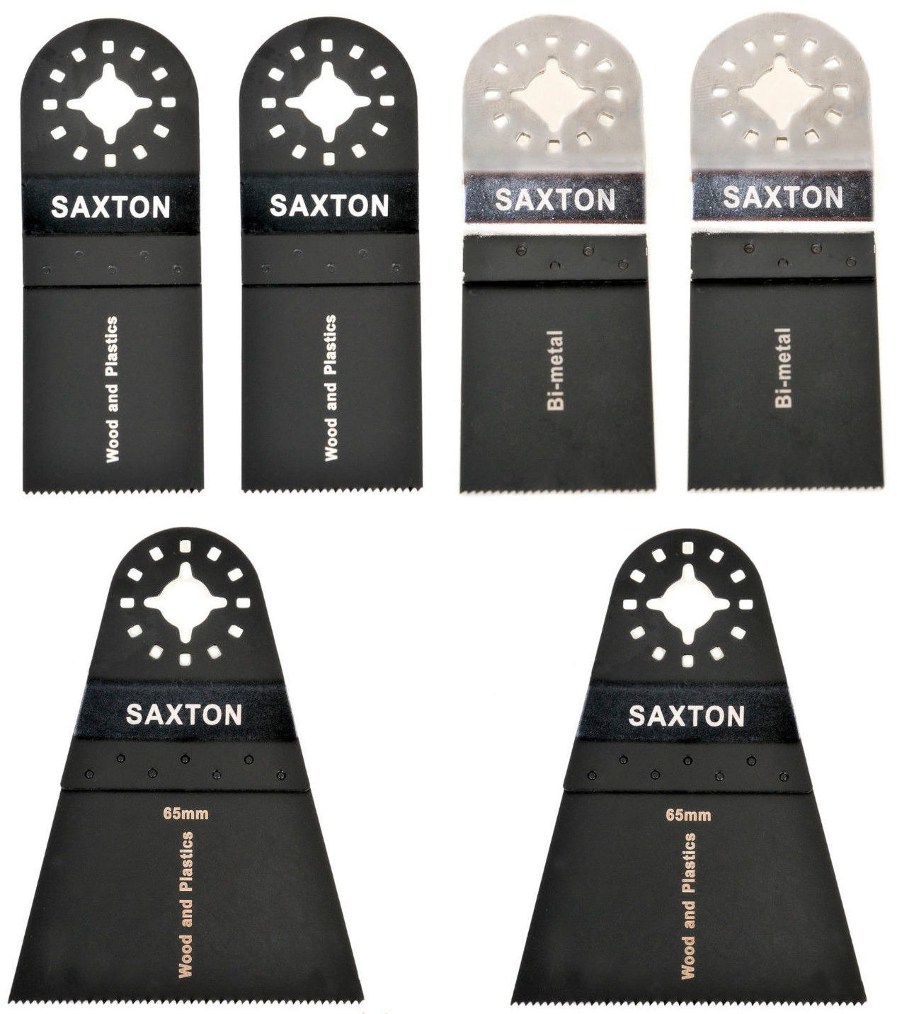 6 Blade Mix - Pack A | Saxton Blades