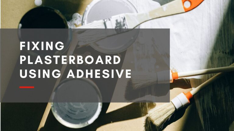 How to Cut & Fix Plasterboard | Saxton Blades