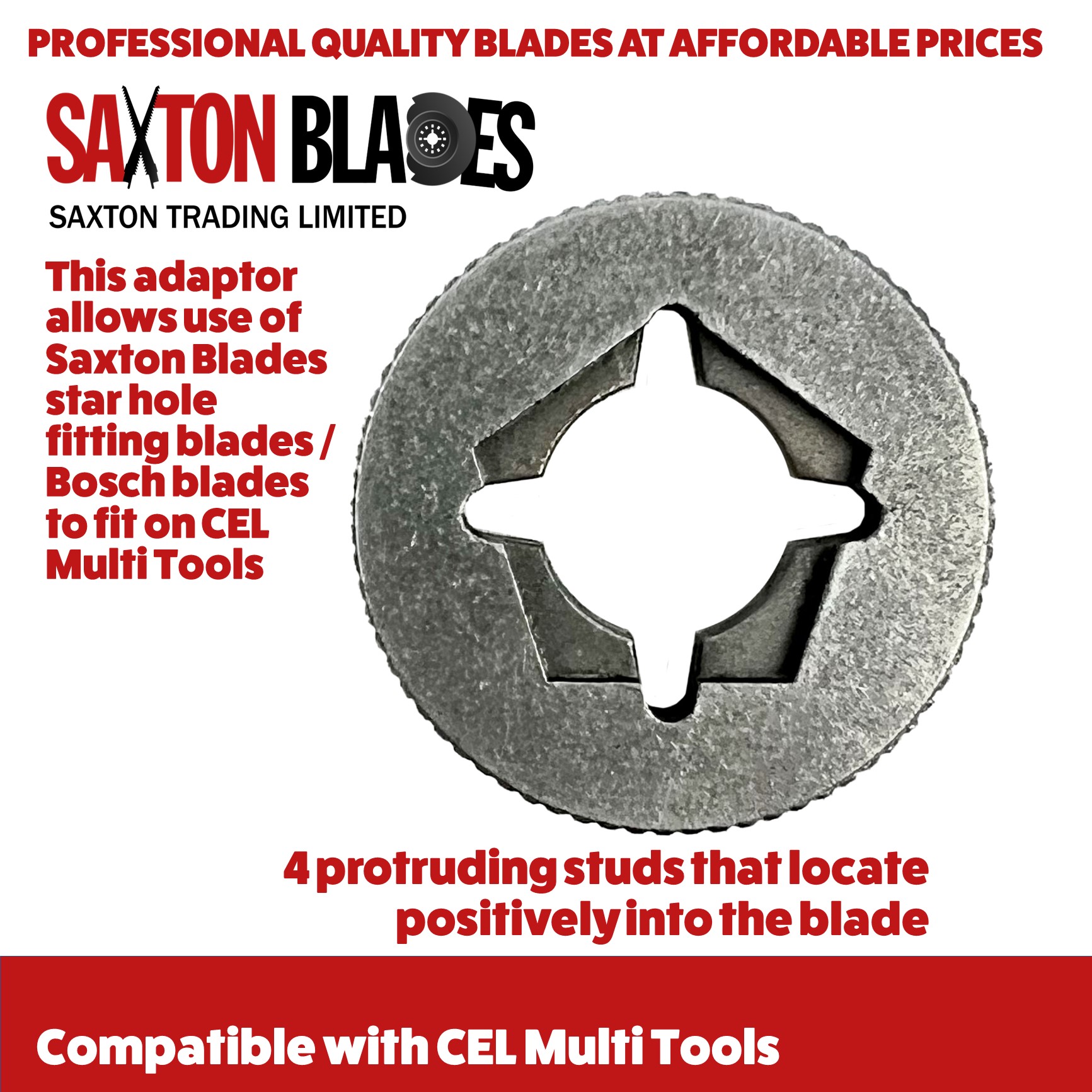 CEL Adapter | Saxton Blades