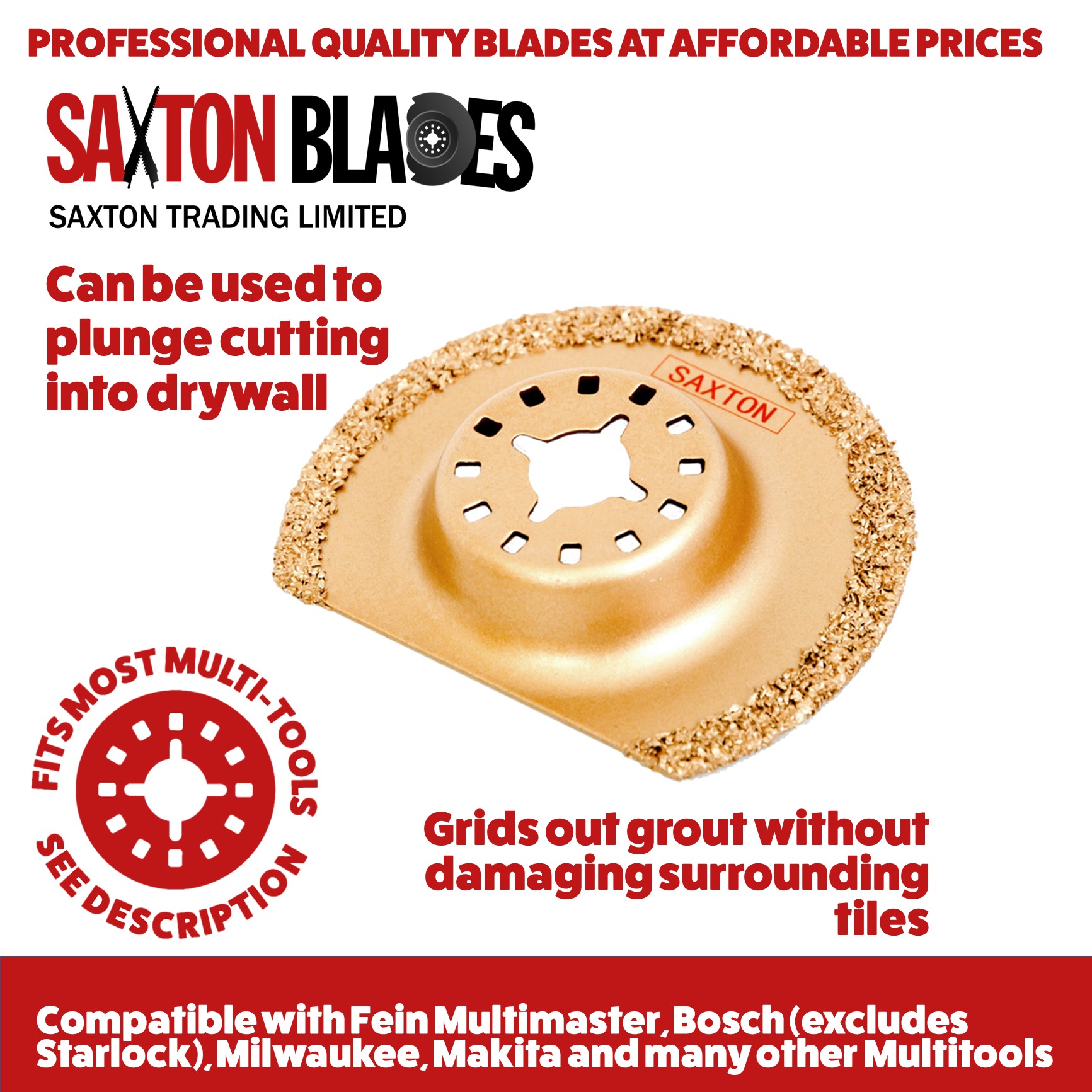 4 Blade Mix - Pack B | Saxton Blades