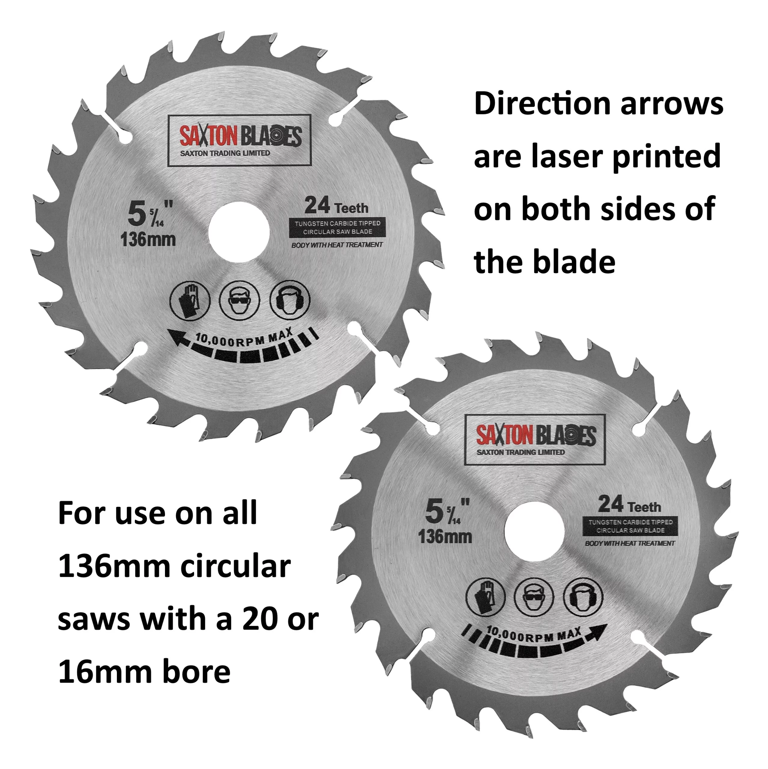 136 mm saw blade store