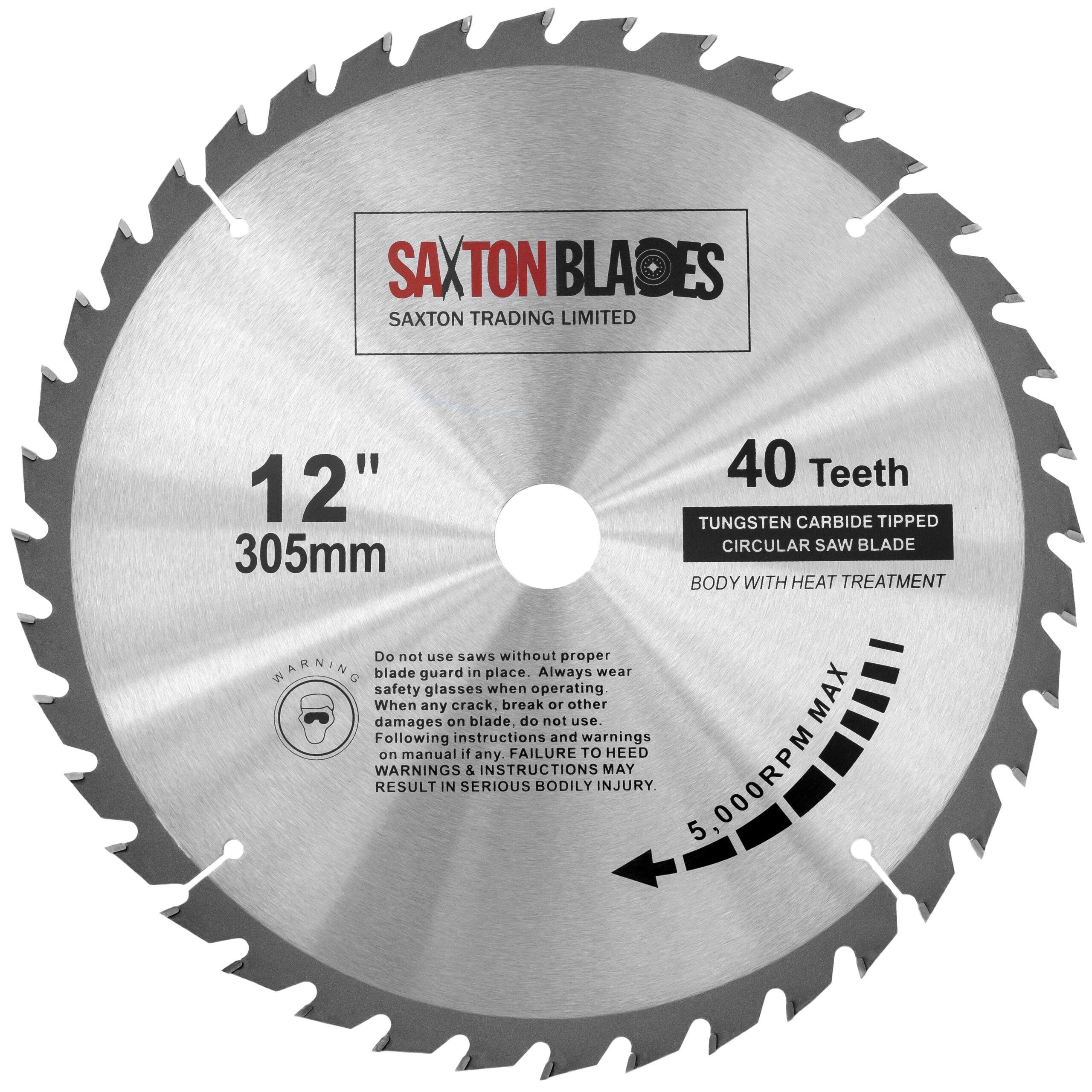 TCT Circular Blade 305mm x 40T | Saxton Blades
