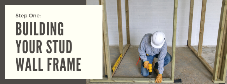 Step by Step Guide: How to Build a Stud Wall | Saxton Blades