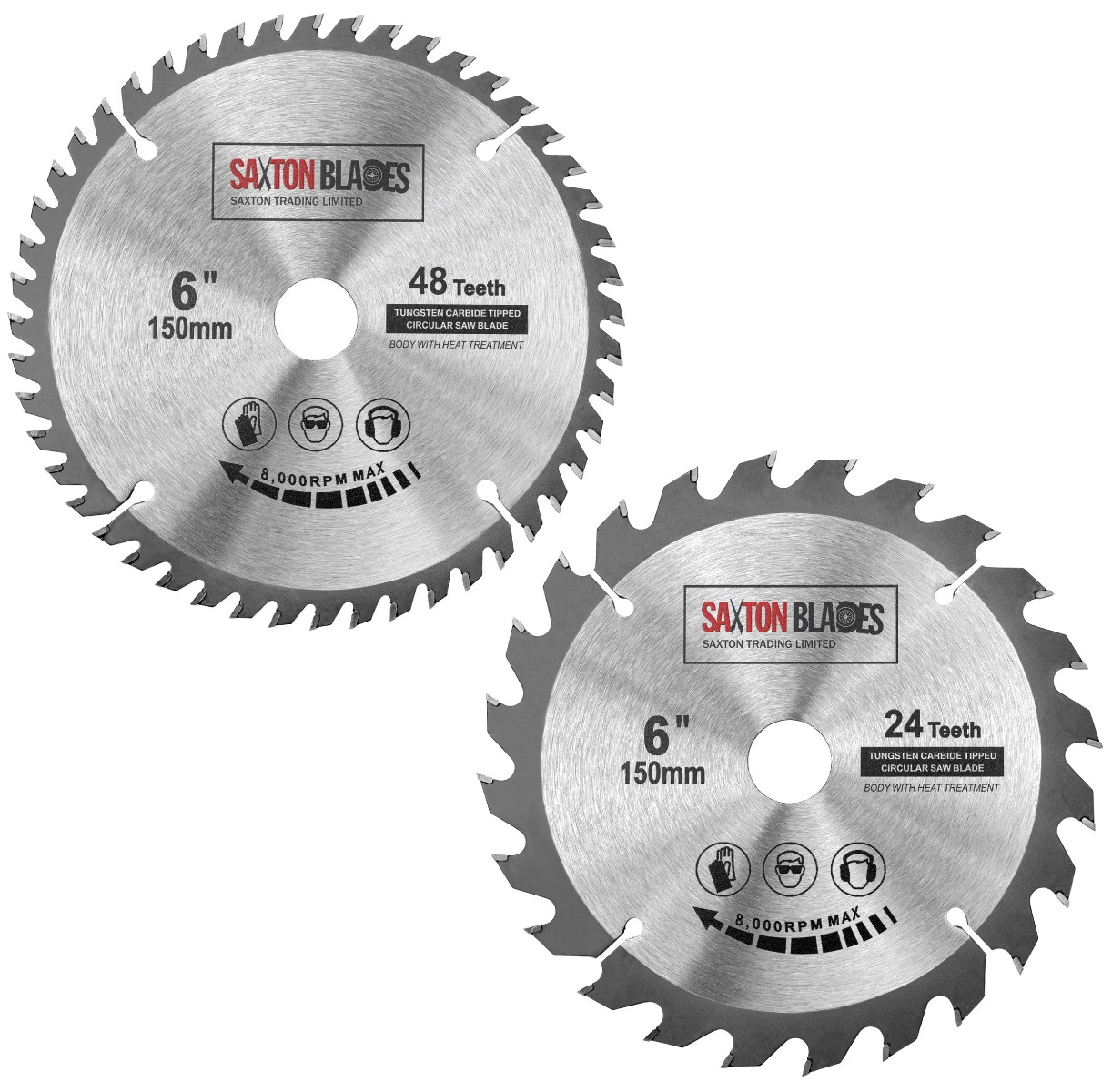 TCT Circular Blade 150mm Pack A | Saxton Blades
