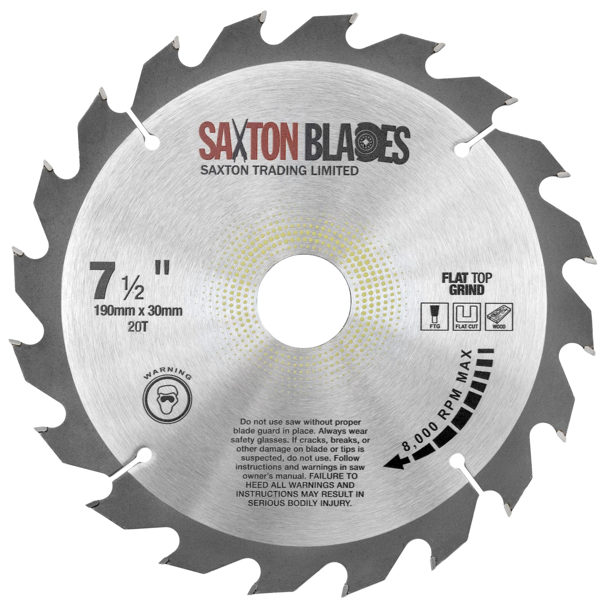 TCT Circular Saw Blades | Money Back Guarantee | Saxton Blades