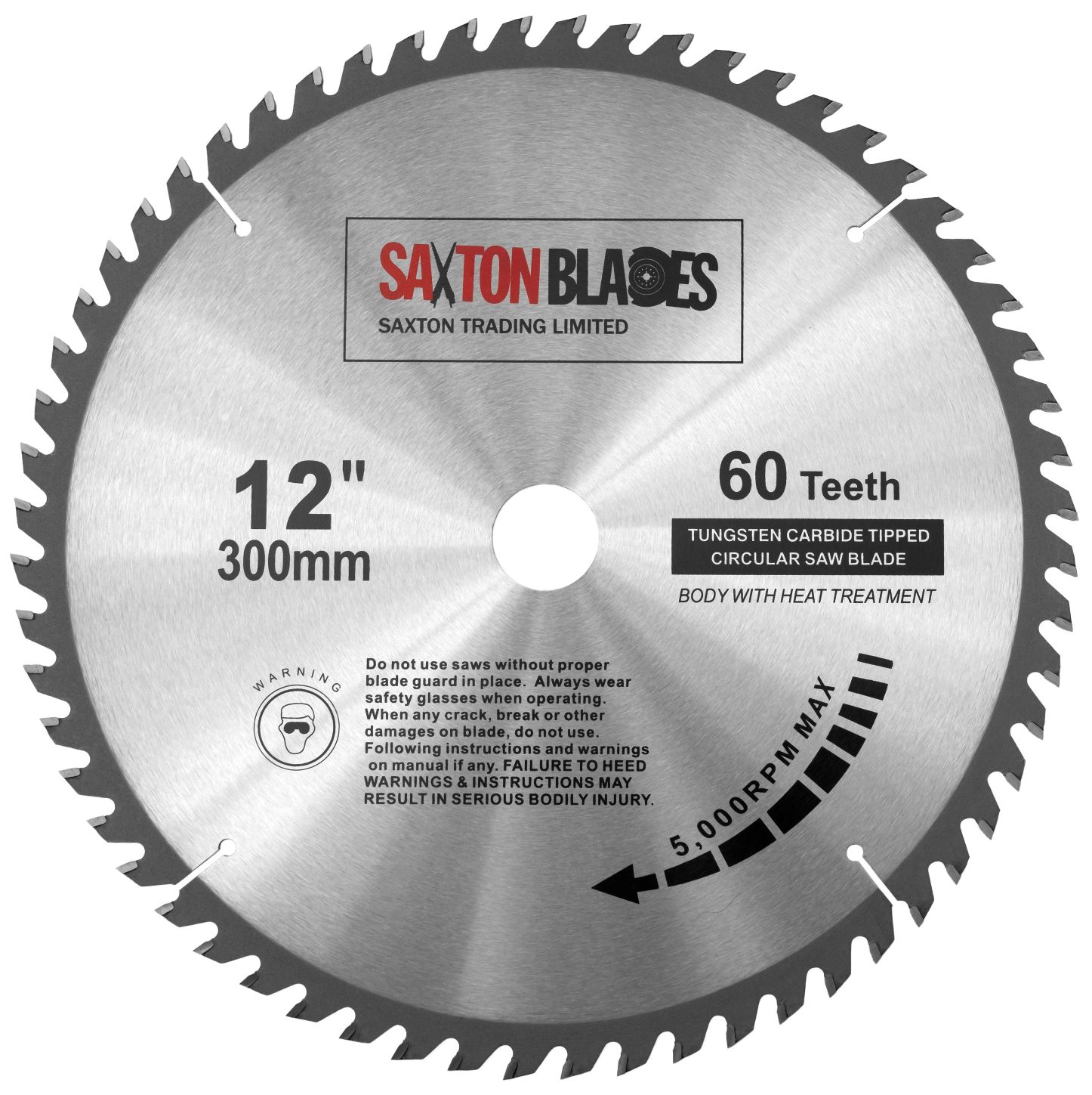 TCT Circular Blade 300mm x 60T | Saxton Blades