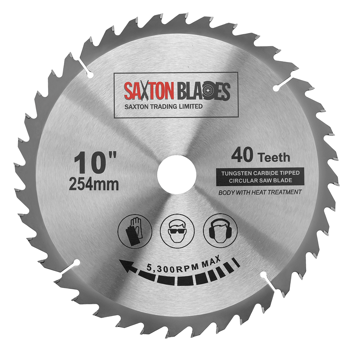 TCT Circular Blade 254mm x 40T | Saxton Blades