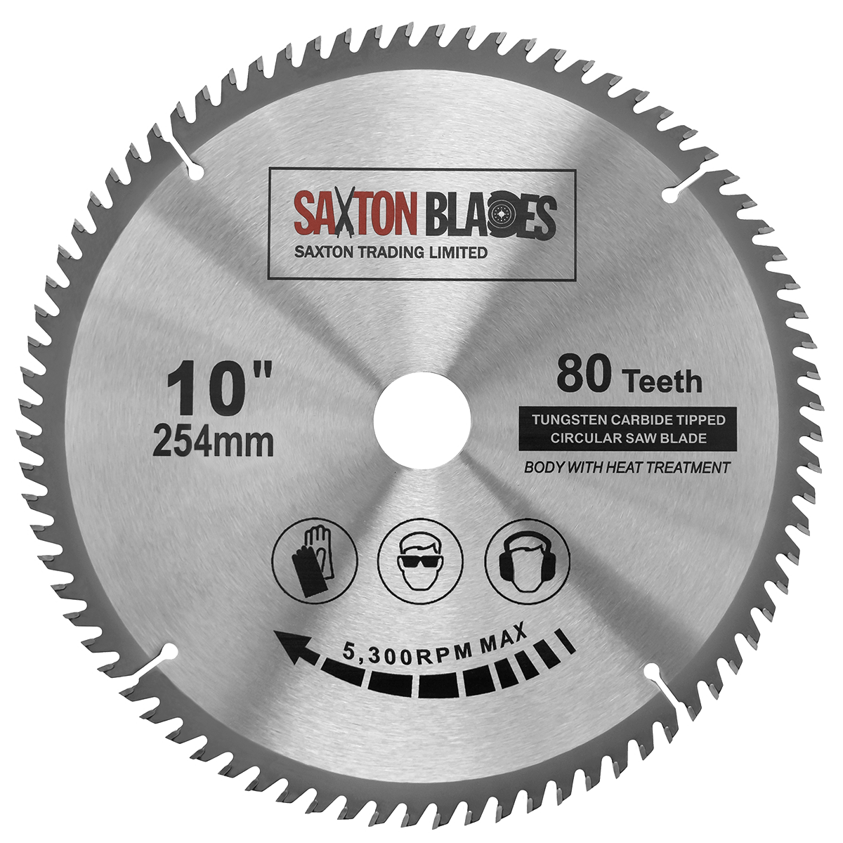 TCT Circular Blade 254mm x 80T | Saxton Blades