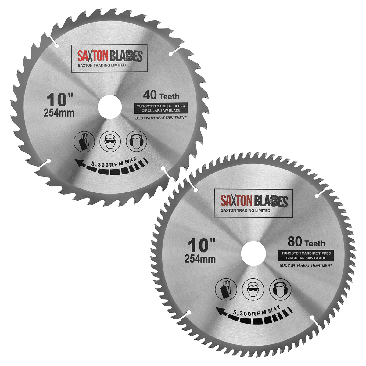 TCT Circular Blade 254mm – Pack A | Saxton Blades